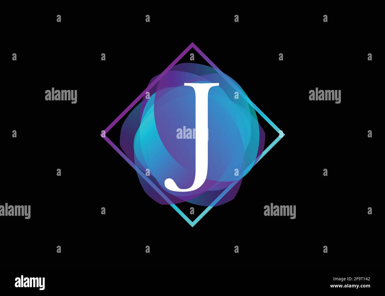 letter-j-logo-design-abstract-liquid-shape-vector-template-stock-vector