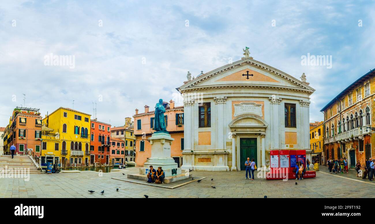 santa fosca church situated in the italian city venice Stock Photo - Alamy