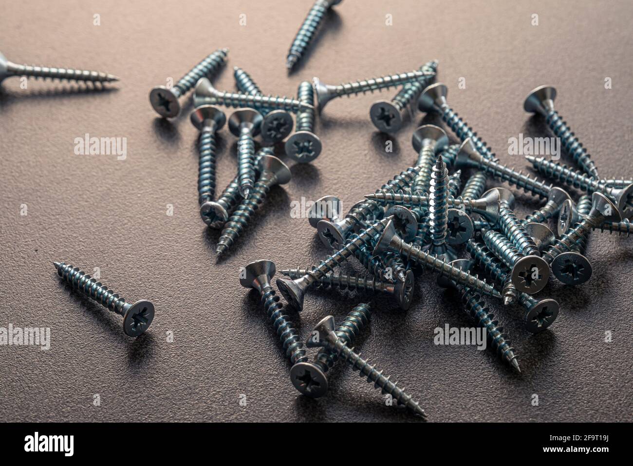 Galvanized screws hi-res stock photography and images - Alamy