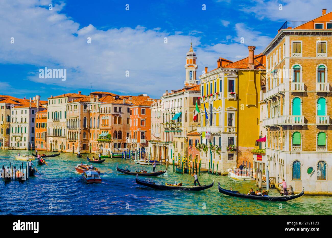 Grand canal in venice Stock Photo - Alamy