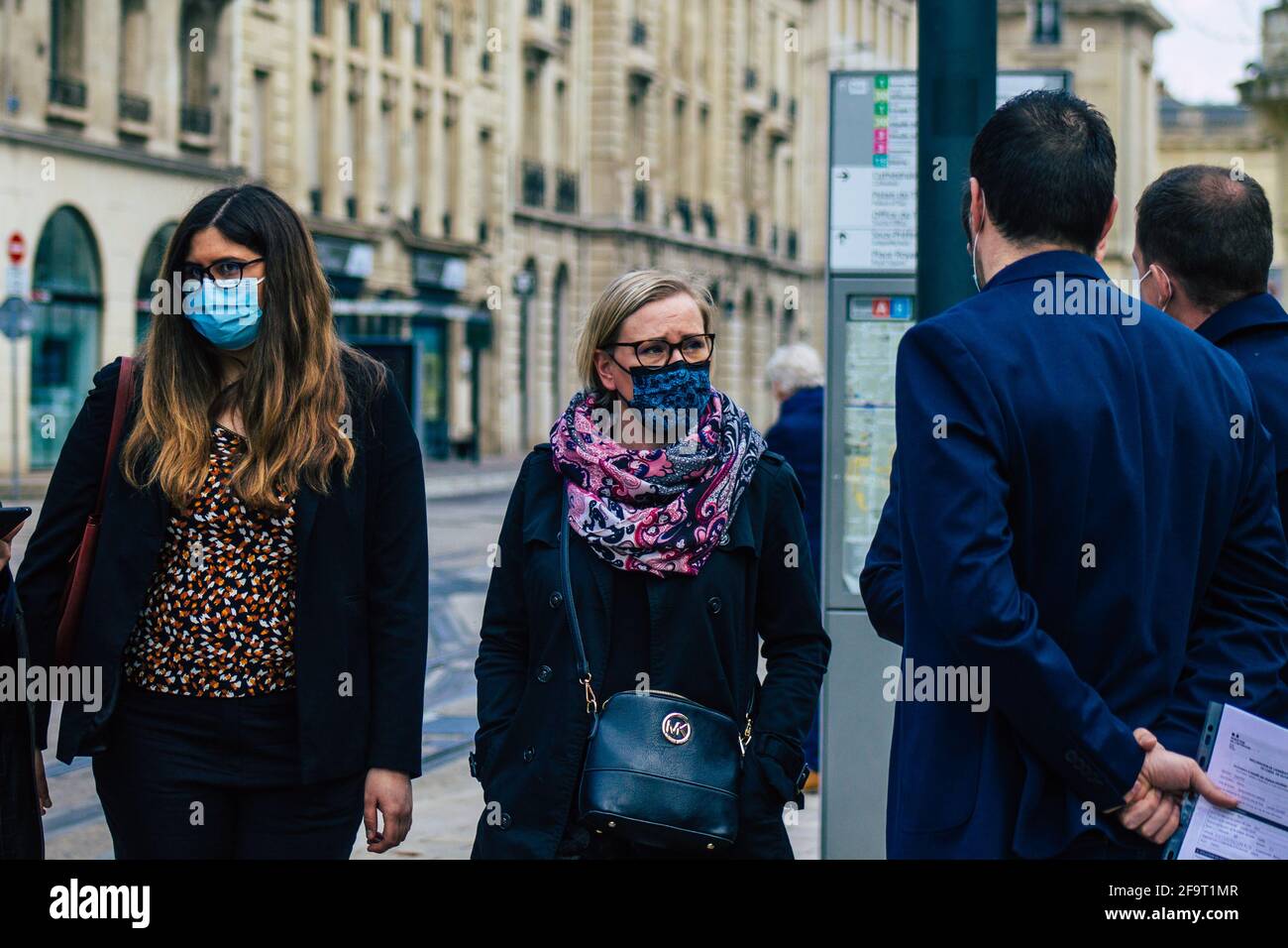 Reims France April 20, 2021 Anne Sophie Frigout for the Avenir Francais ...