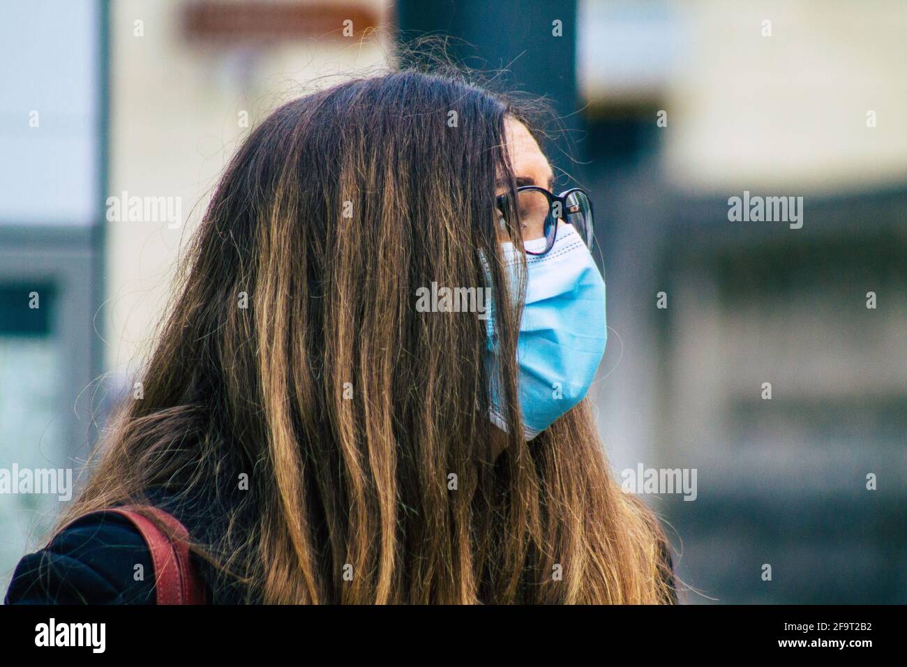 Reims France April 20, 2021 Anne Sophie Frigout for the Avenir Francais ...