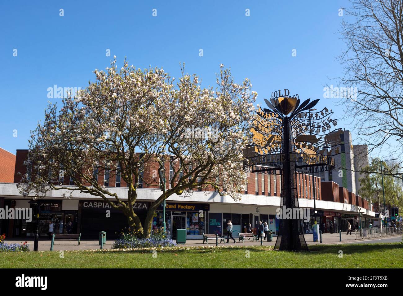 The Green, Acocks Green, West Midlands, England, UK Stock Photo - Alamy