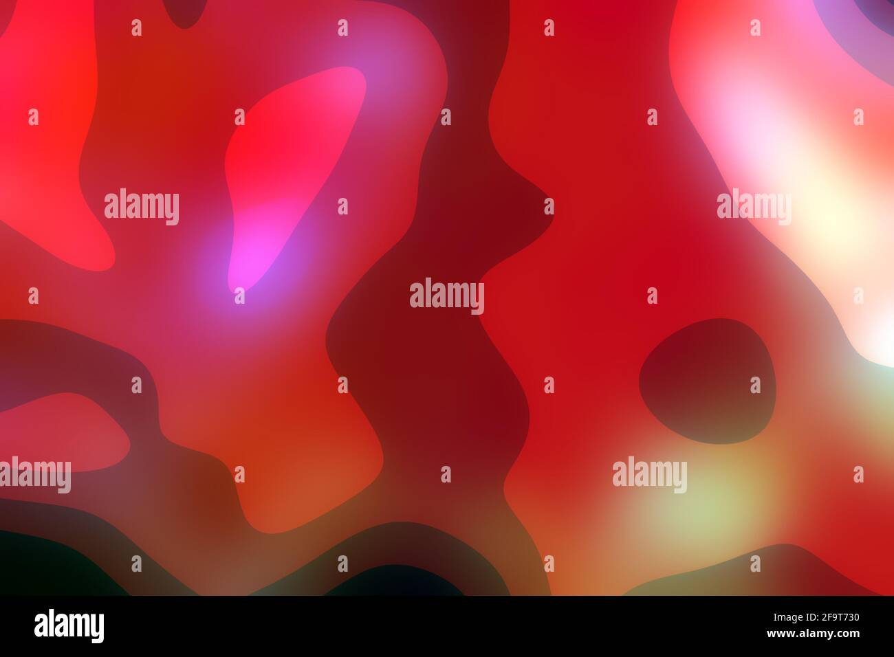 nice shining vivid abstract texture of random neon blots, sweet dance ...