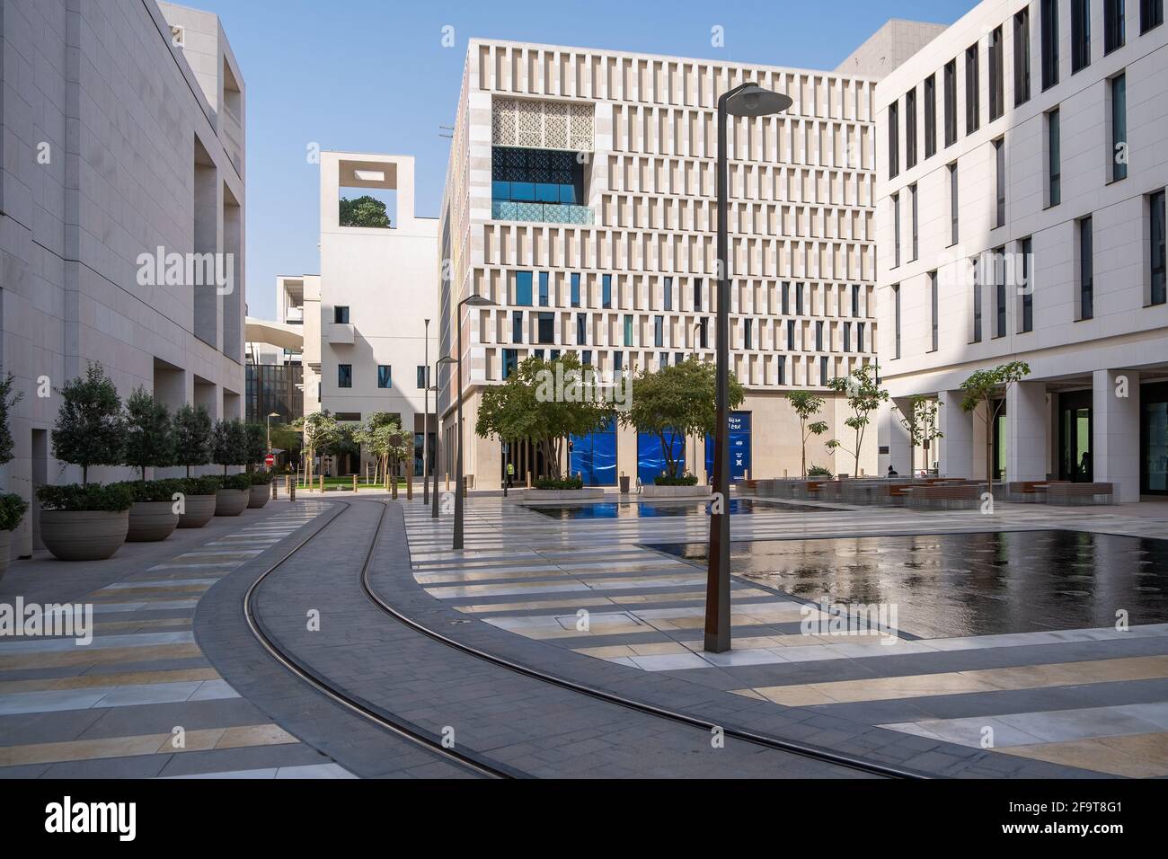 Msheireb Downtown Doha, Qatar, Middle East Stock Photo - Alamy