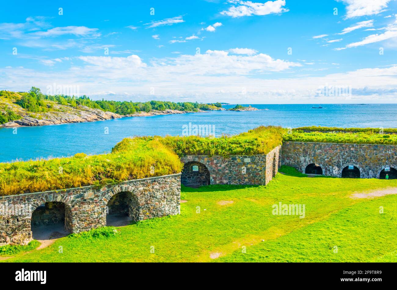 Suomenlinna fortress in Finland Stock Photo - Alamy