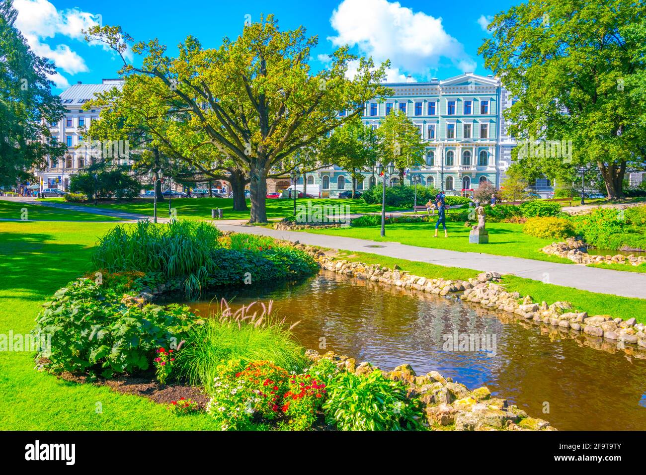 the Bastelkajna park in Riga, Latvia Stock Photo - Alamy