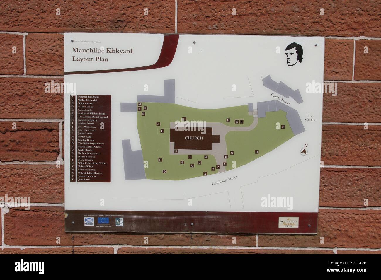 Mauchline heritage trail hi-res stock photography and images - Alamy