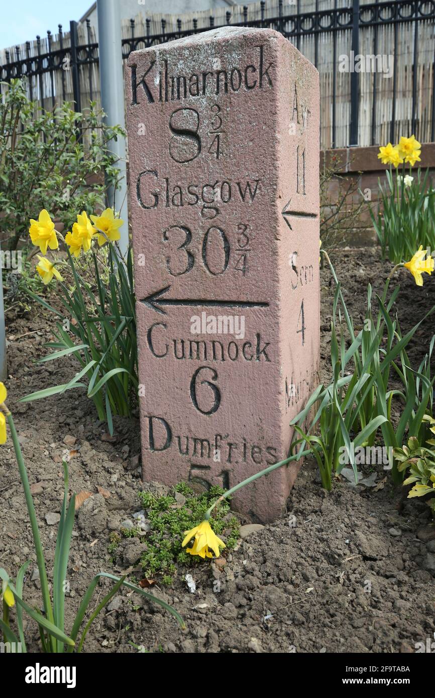 Restored milestone hi-res stock photography and images - Alamy