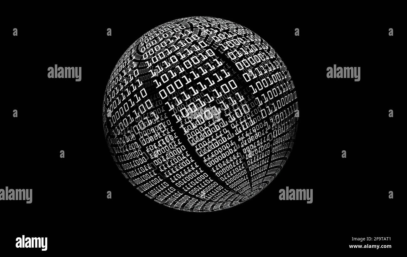 Tech globe spinning hi-res stock photography and images - Alamy