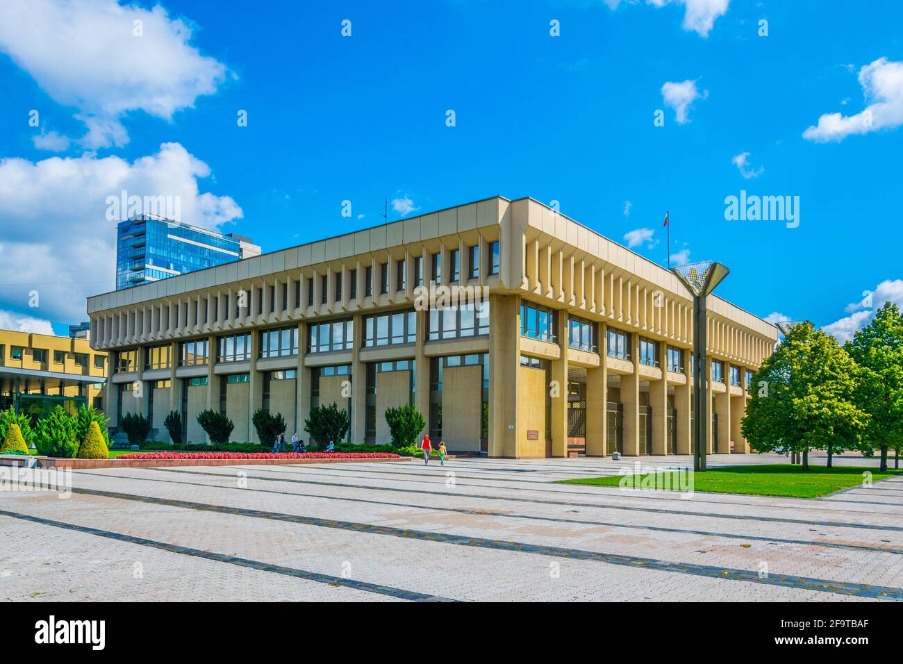 Lithuanian parliament building hi-res stock photography and images - Alamy