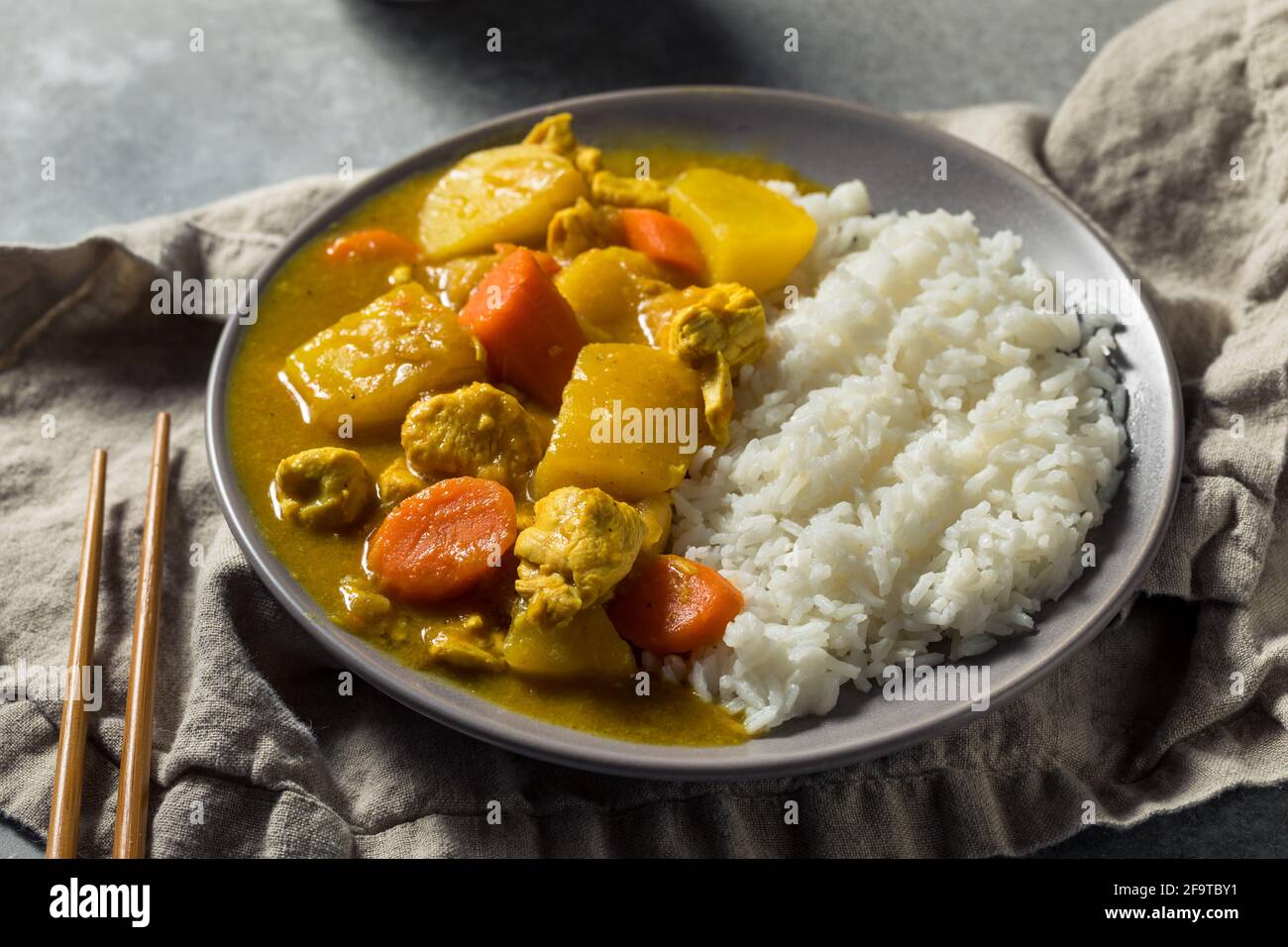 Chicken Curry With Rice