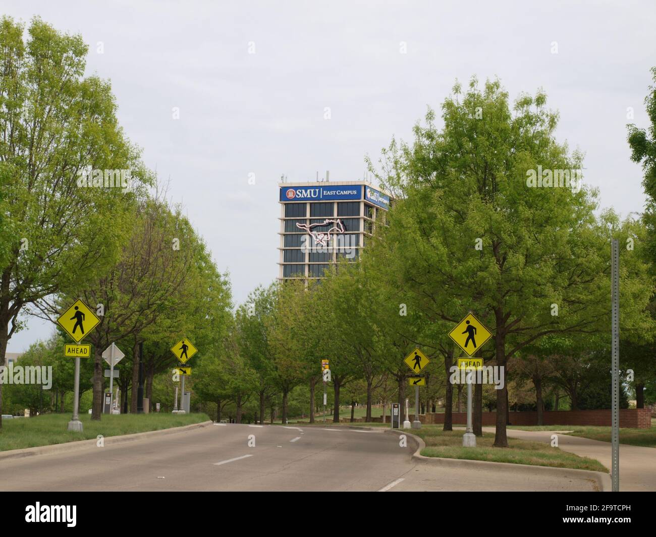 SMU Mockingbird Station Rail Station Stock Photo - Alamy