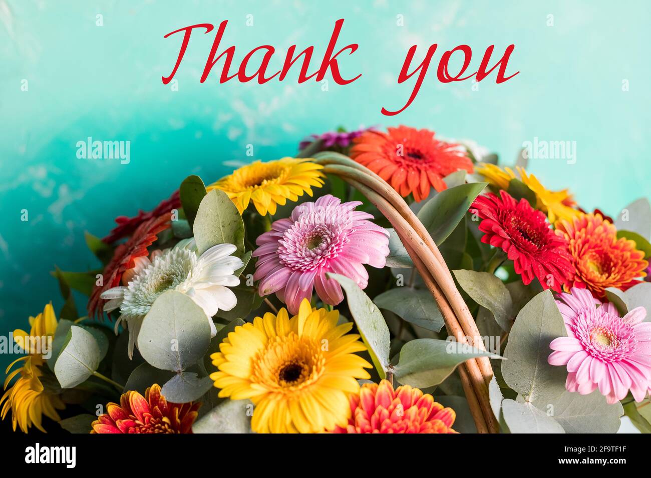 Happy birthday card orange gerbera hi-res stock photography and images ...