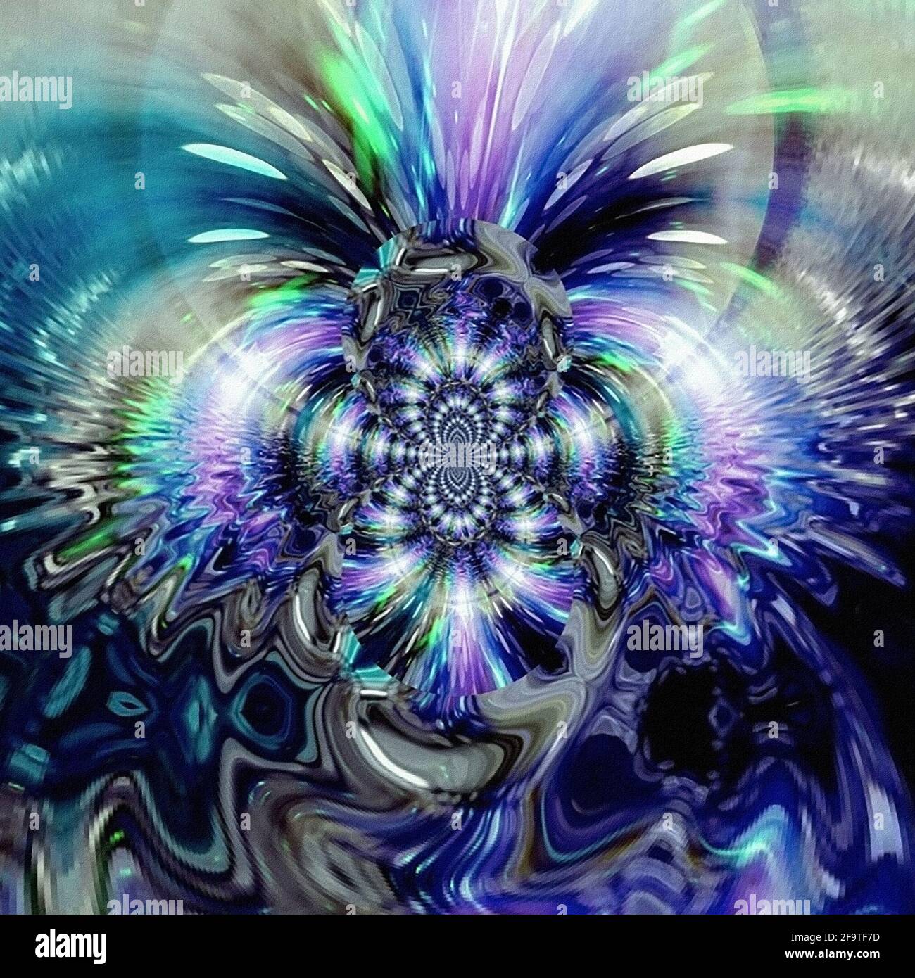 Abstract water ripples. 3D rendering Stock Photo - Alamy