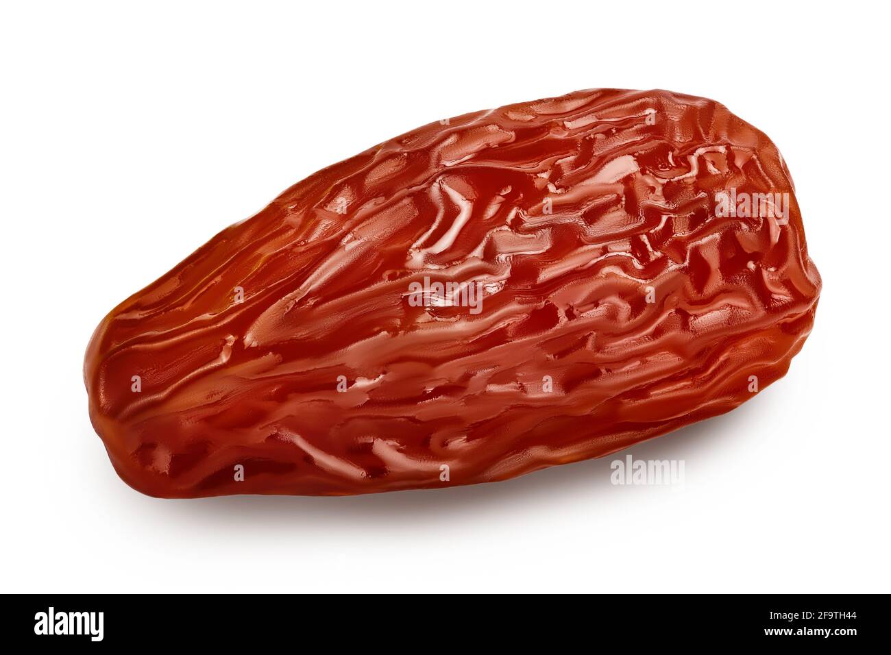 Dates isolated on white background with clipping path and full depth of ...