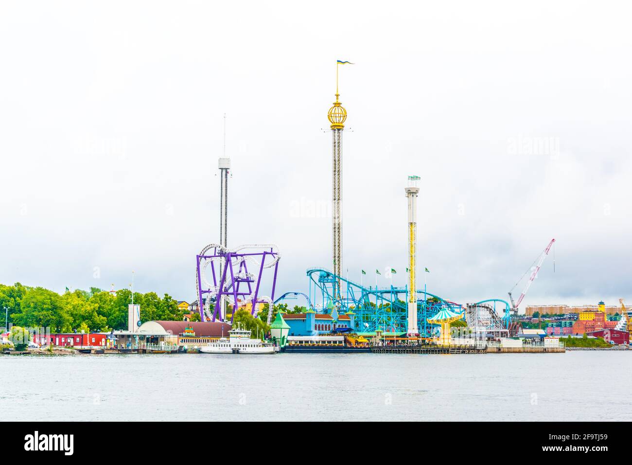 Stockholm grona lund theme park hi-res stock photography and images - Alamy