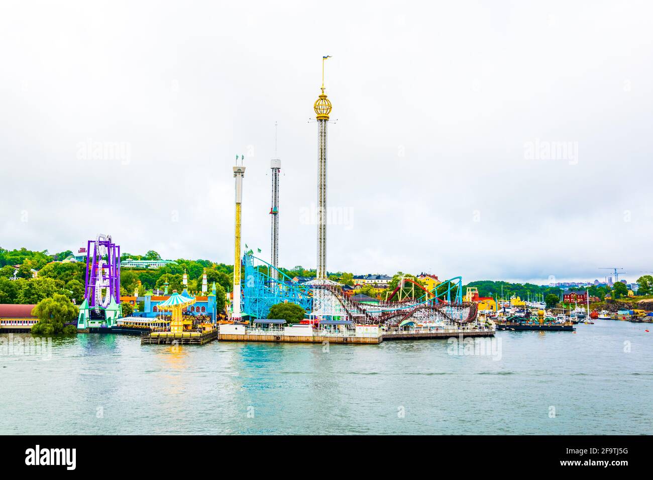 Grona lund theme park hi-res stock photography and images - Alamy
