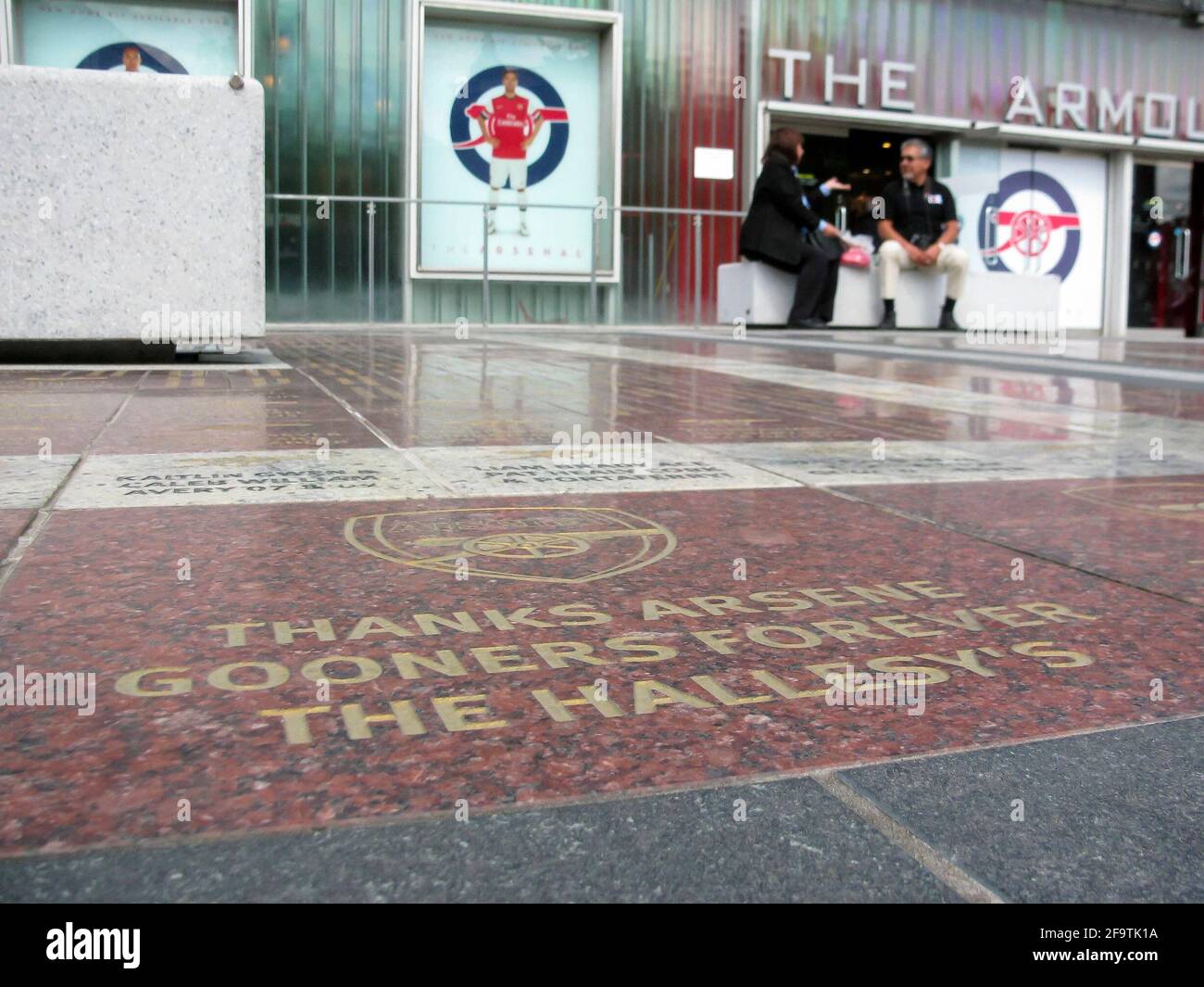 Arsenal armoury emirates football stadium hi-res stock photography and ...