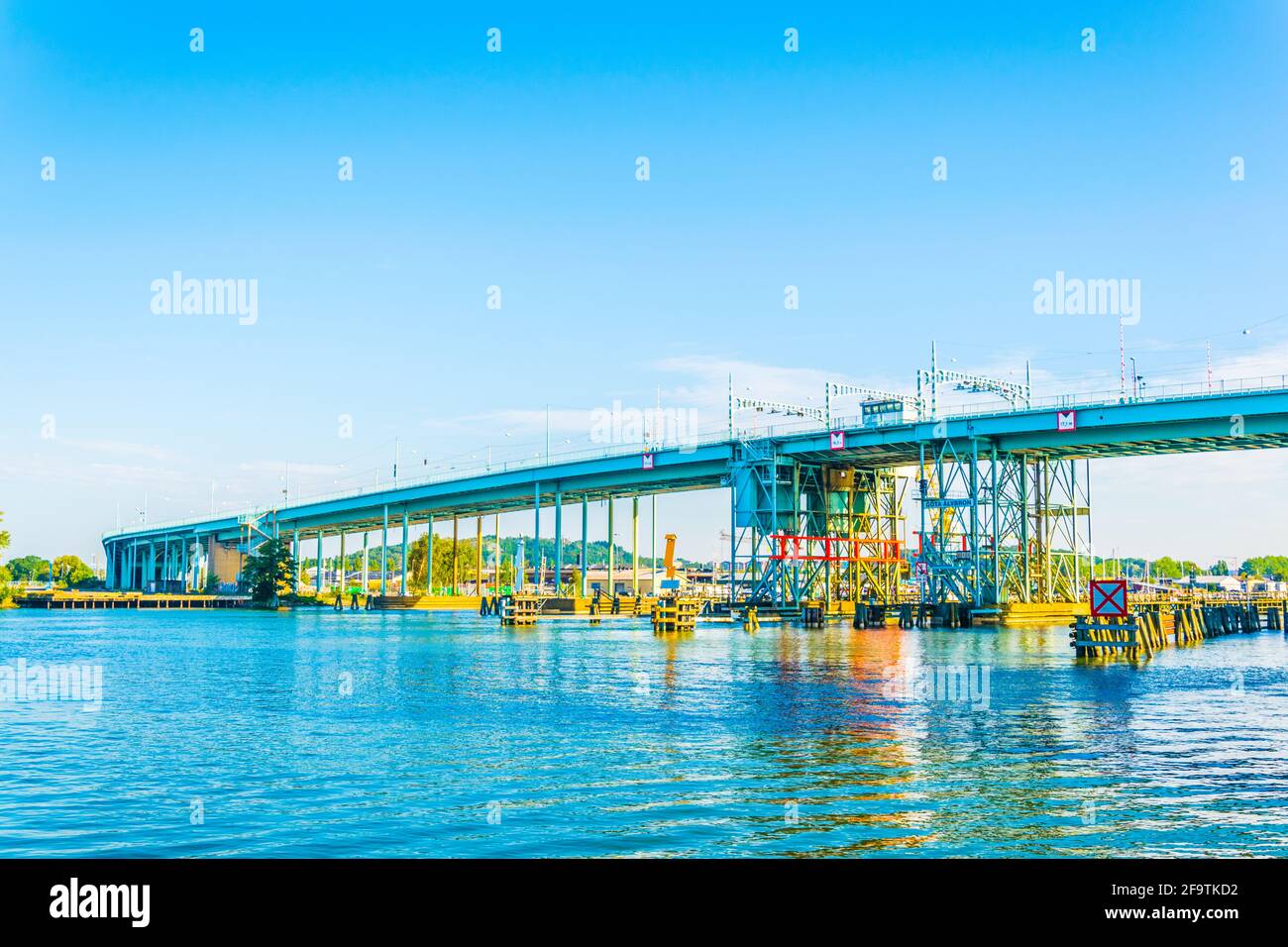 Gota alv Bridge in central Goteborg, Sweden Stock Photo - Alamy