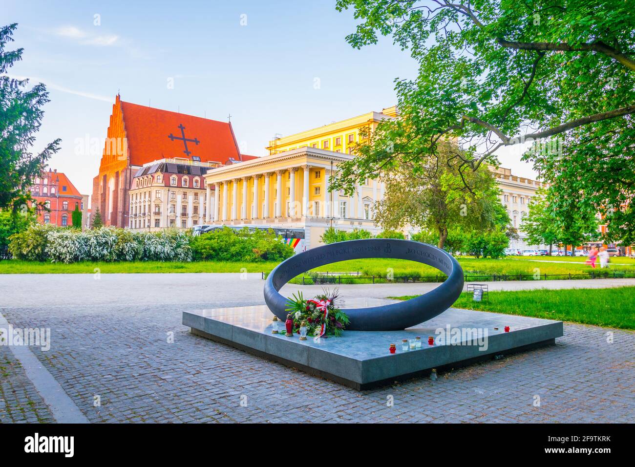 Second world war memorial in Wroclaw, Poland Stock Photo - Alamy