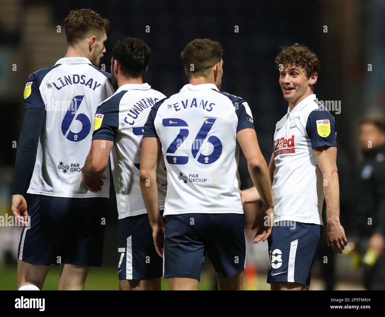 Deepdale, Preston, Lancashire, UK. 20th Apr, 2021. English Football ...