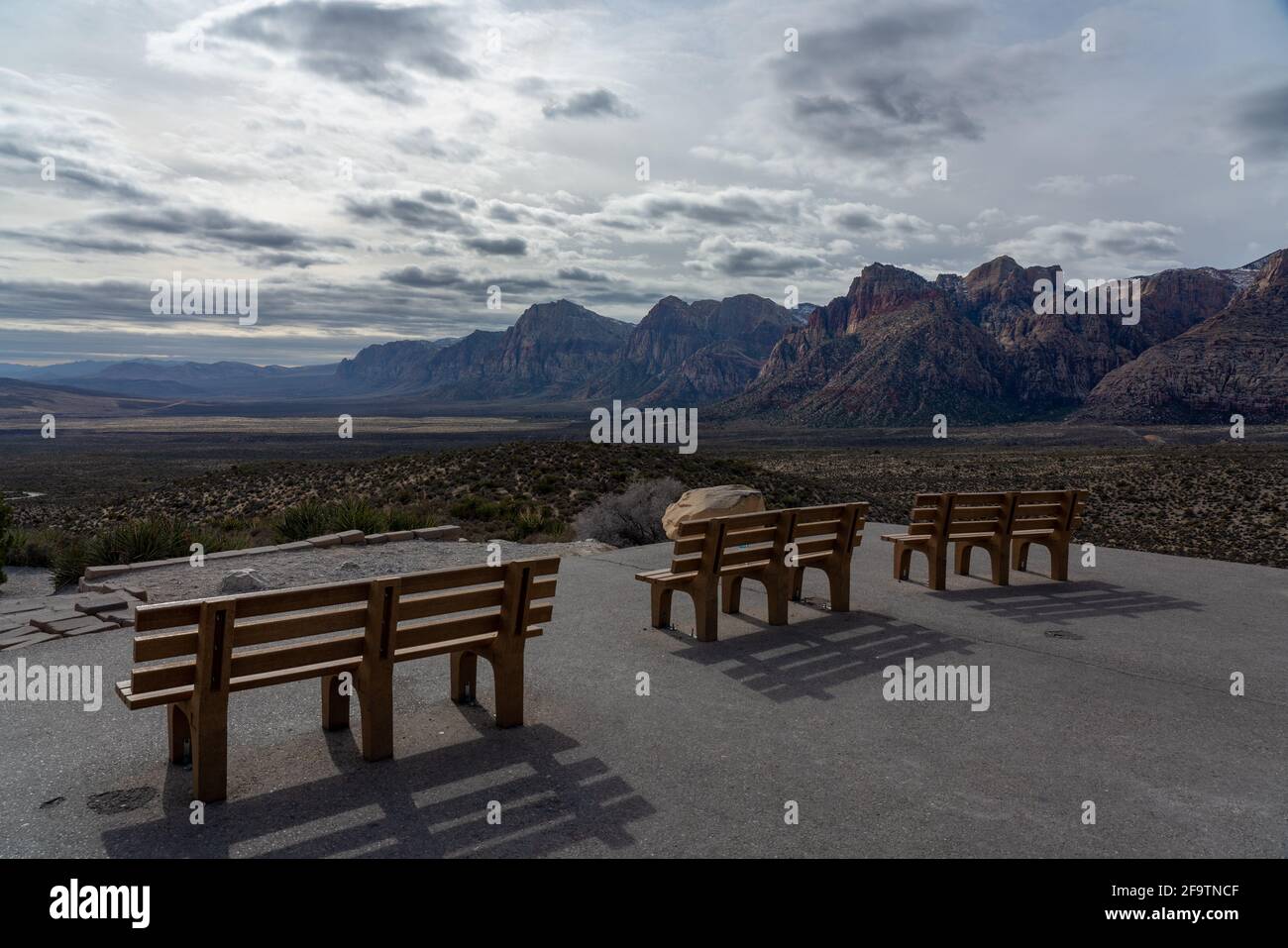 Red Rock Canyon Scenic Overlook Stock Photo - Alamy