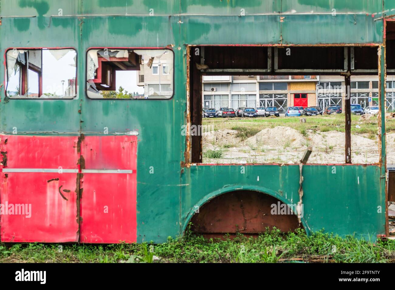 Broken buses hi-res stock photography and images - Alamy