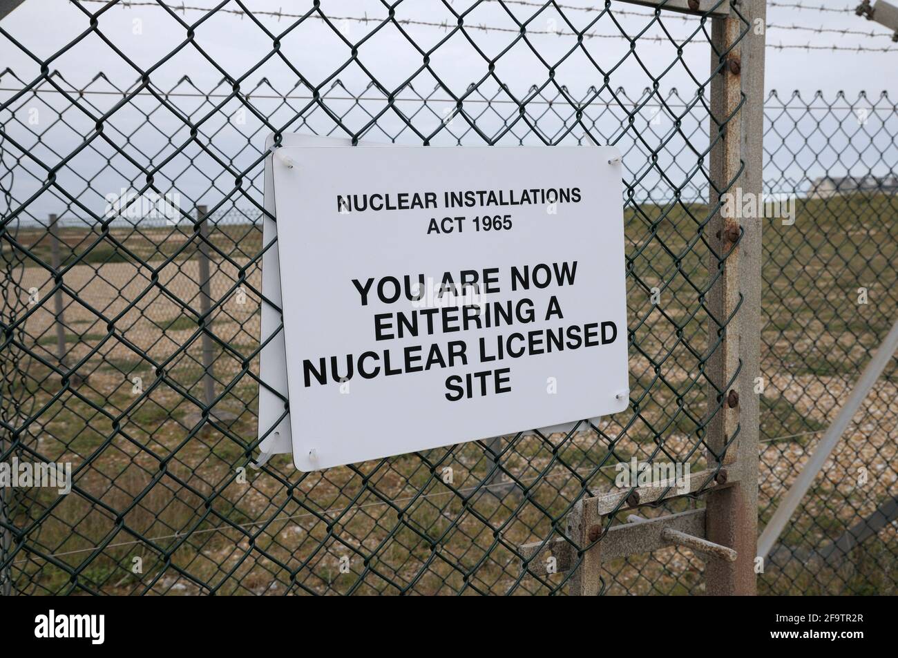 Nuclear installations act 1965 sign hi-res stock photography and images ...