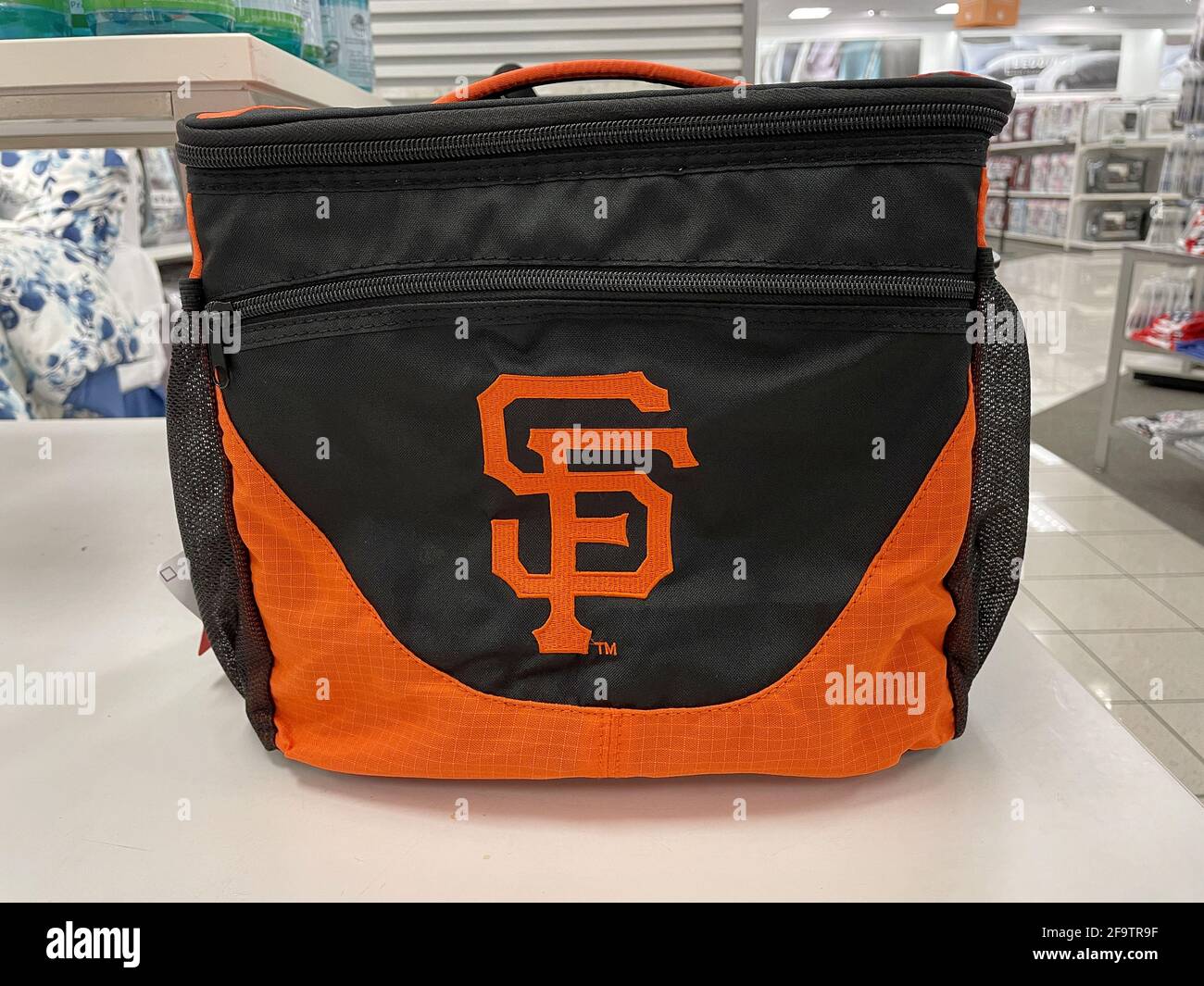 FRESNO, UNITED STATES - Apr 17, 2021: A close up photo of the New S.F ...