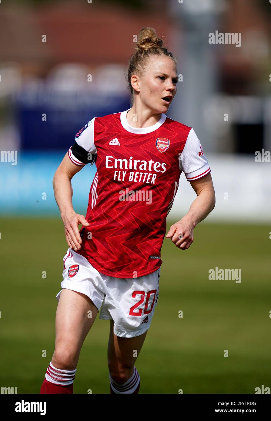 Arsenal's Leonie Maier during the Vitality Women's FA Cup fourth round ...