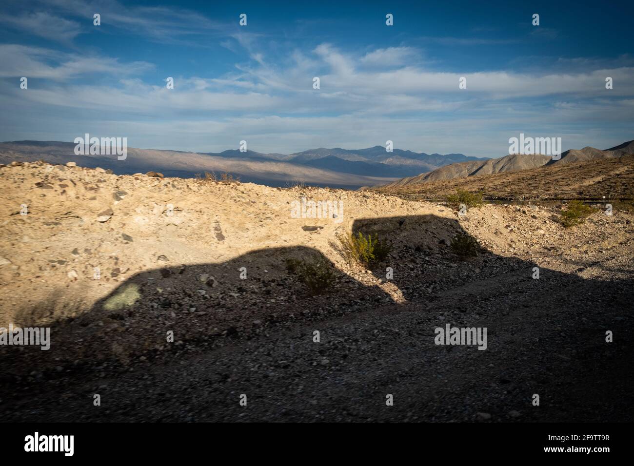 A landscape from Panamint Valley in Death Valley National Park Stock ...