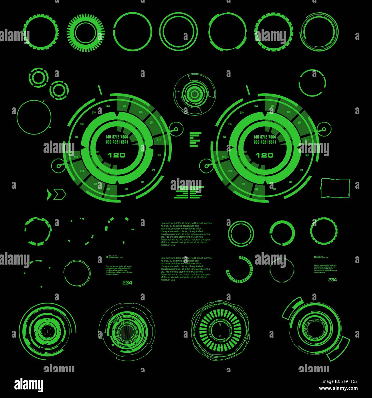 Green screen hi Stock Vector Images - Alamy