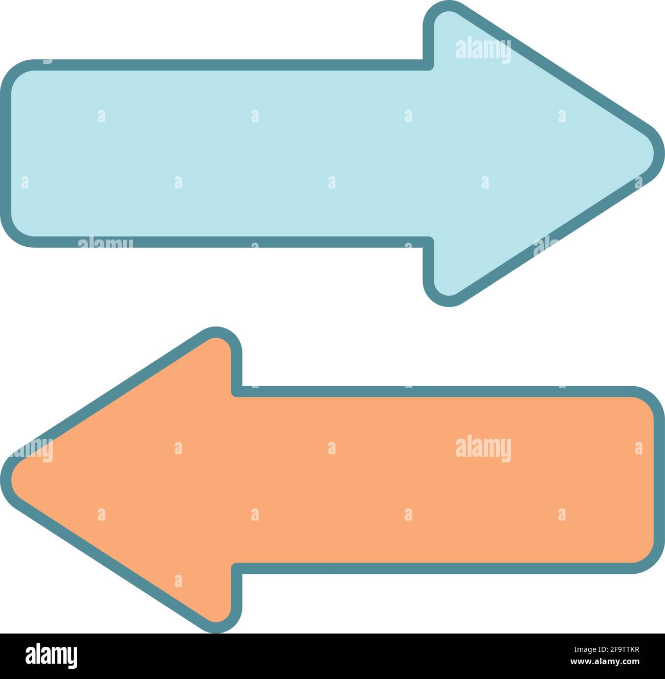 right and left arrows Stock Vector Image & Art - Alamy