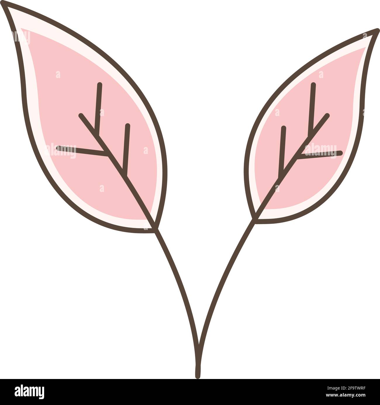 leaves and stems Stock Vector Image & Art - Alamy