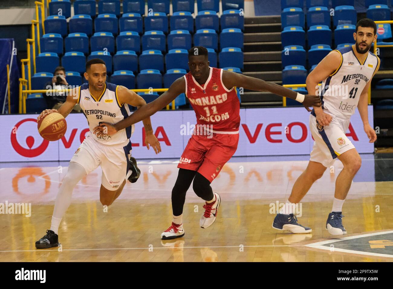 Levallois, Hauts de Seine, France. 20th Apr, 2021. NEAL SAKO power ...