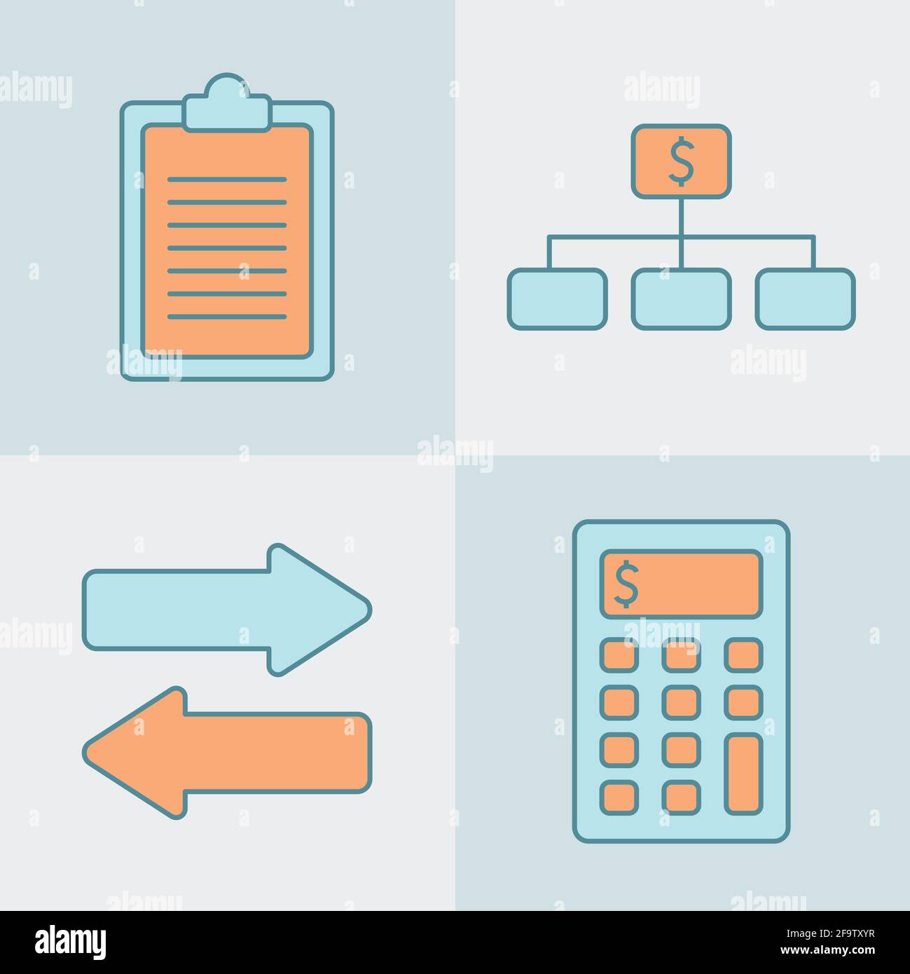 four business icons Stock Vector Image & Art - Alamy