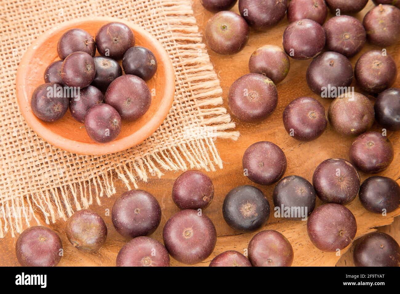 Exotic fruit of the jabuticaba - Plinia cauliflora Stock Photo - Alamy