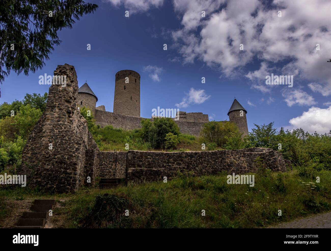 nurburgring castle 2 Stock Photo - Alamy
