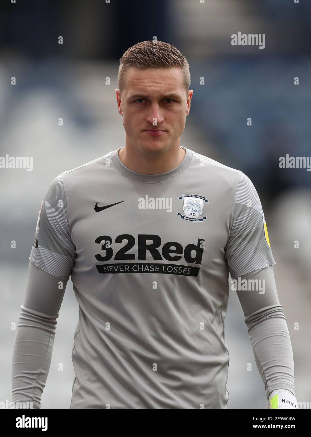 Deepdale, Preston, Lancashire, UK. 20th Apr, 2021. English Football ...