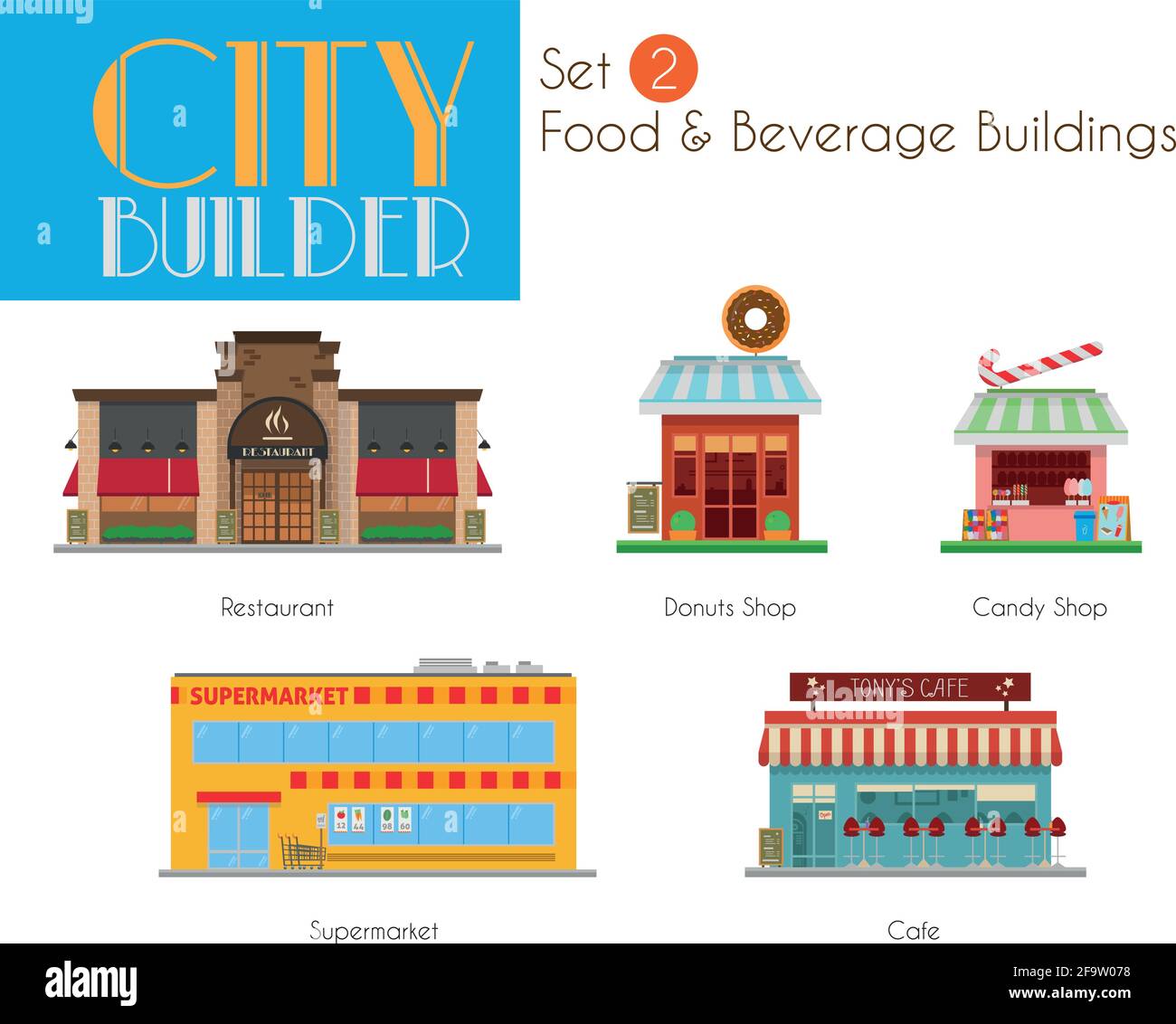 Food constructor icon Stock Vector Images - Alamy