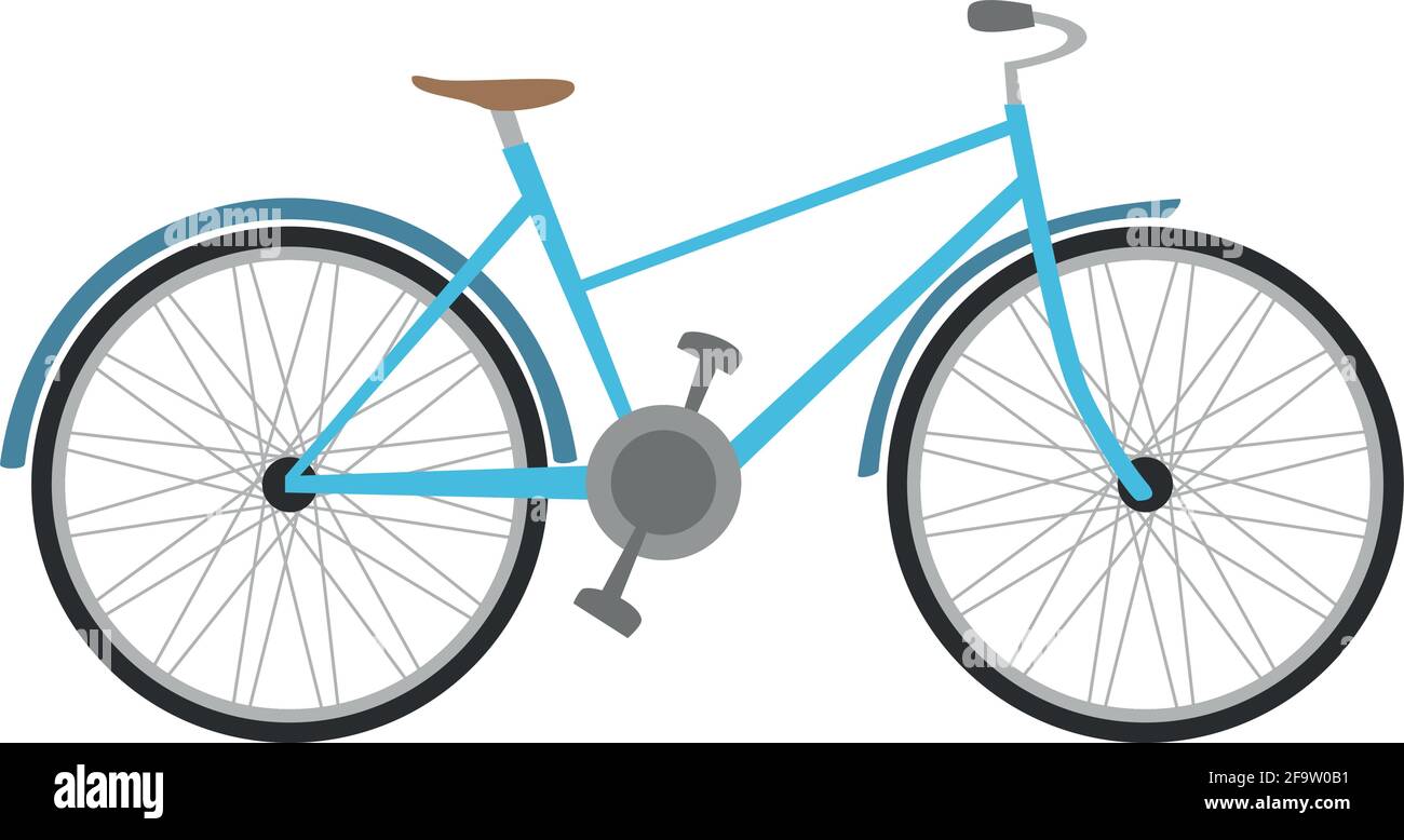 Cycle Sign Blue Background Stock Vector Images - Alamy