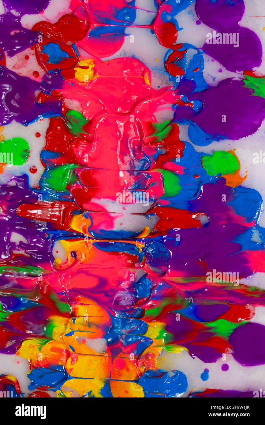The color obtained by placing white paper on top of the color and ...