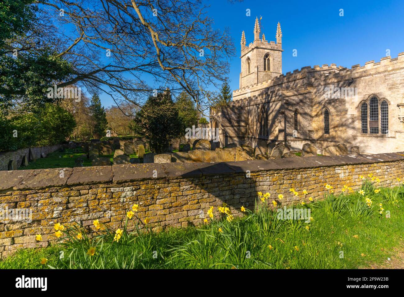 View of St Peter's & St Paul's Church, Great Casterton, South Kesteven ...
