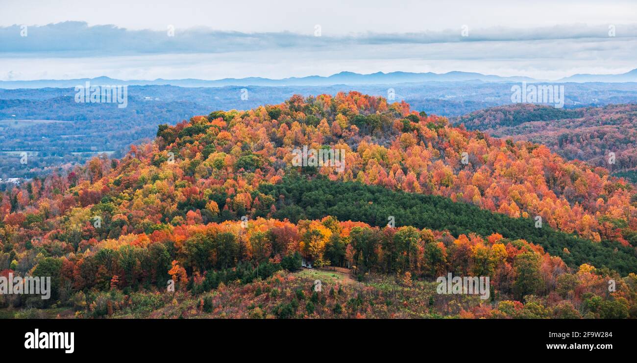 road trip around the Great Smoky Mountain Stock Photo - Alamy