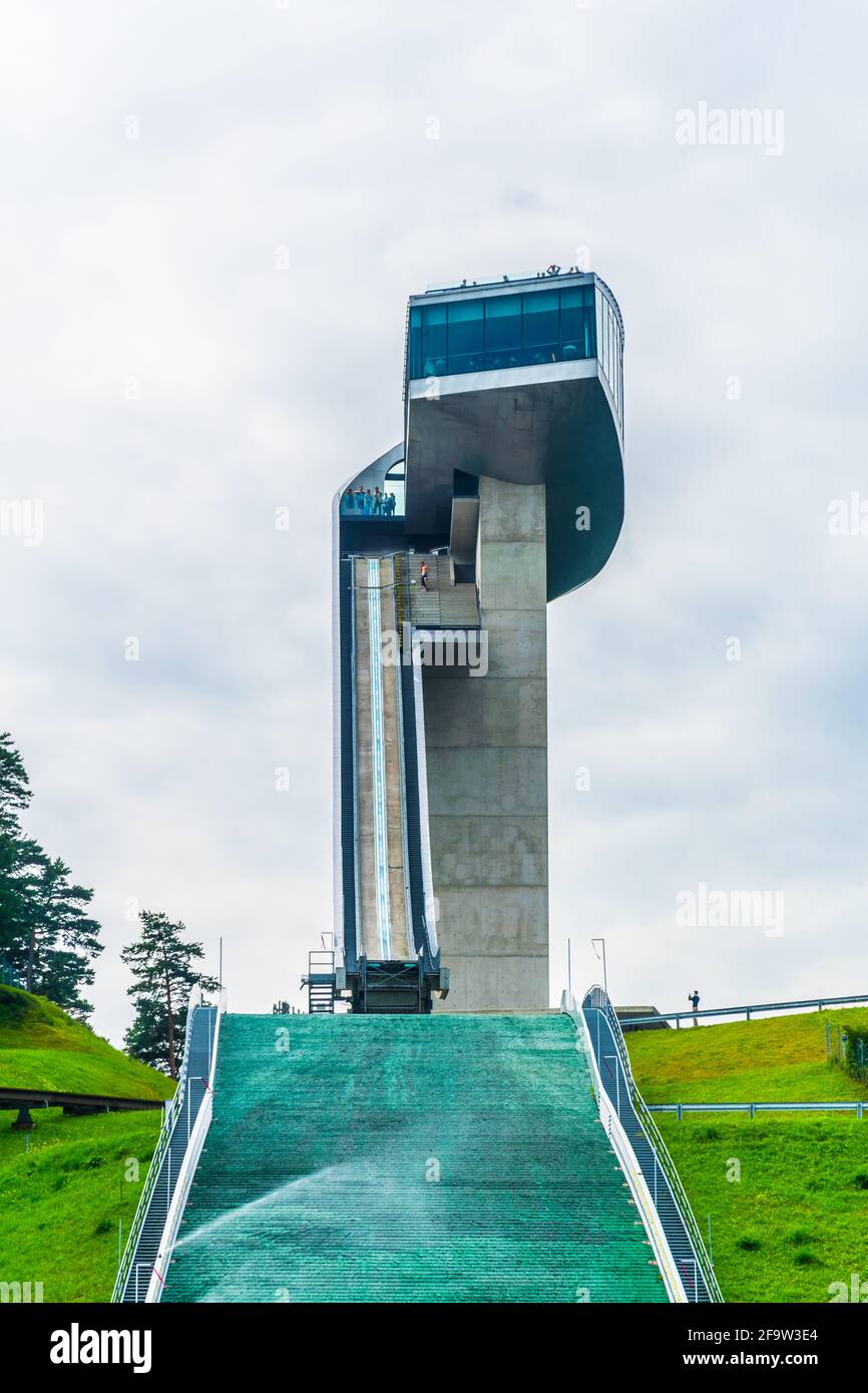 Bergisel schanze ski jump hi-res stock photography and images - Alamy