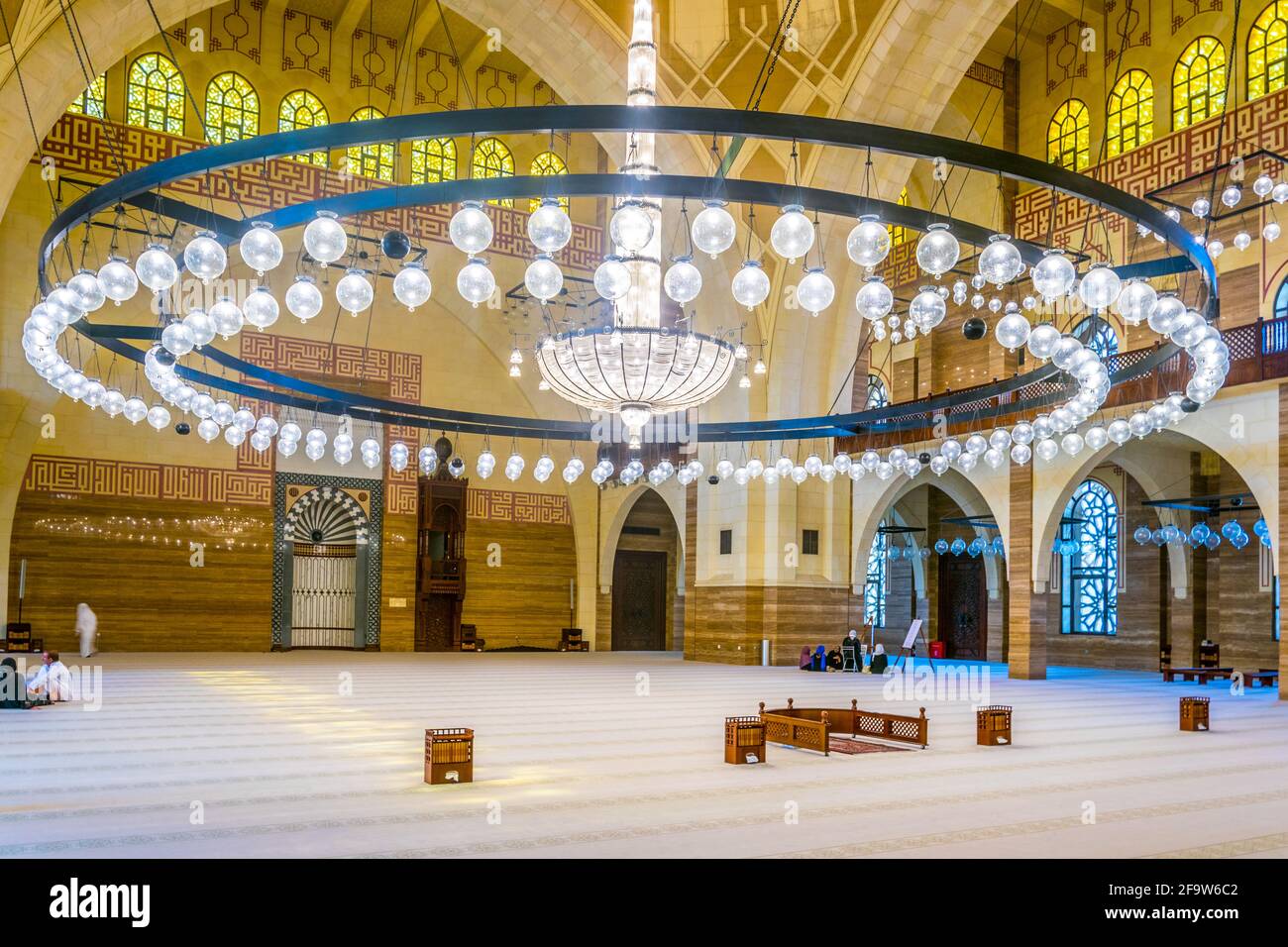 Inside main prayer hall in hi-res stock photography and images - Alamy