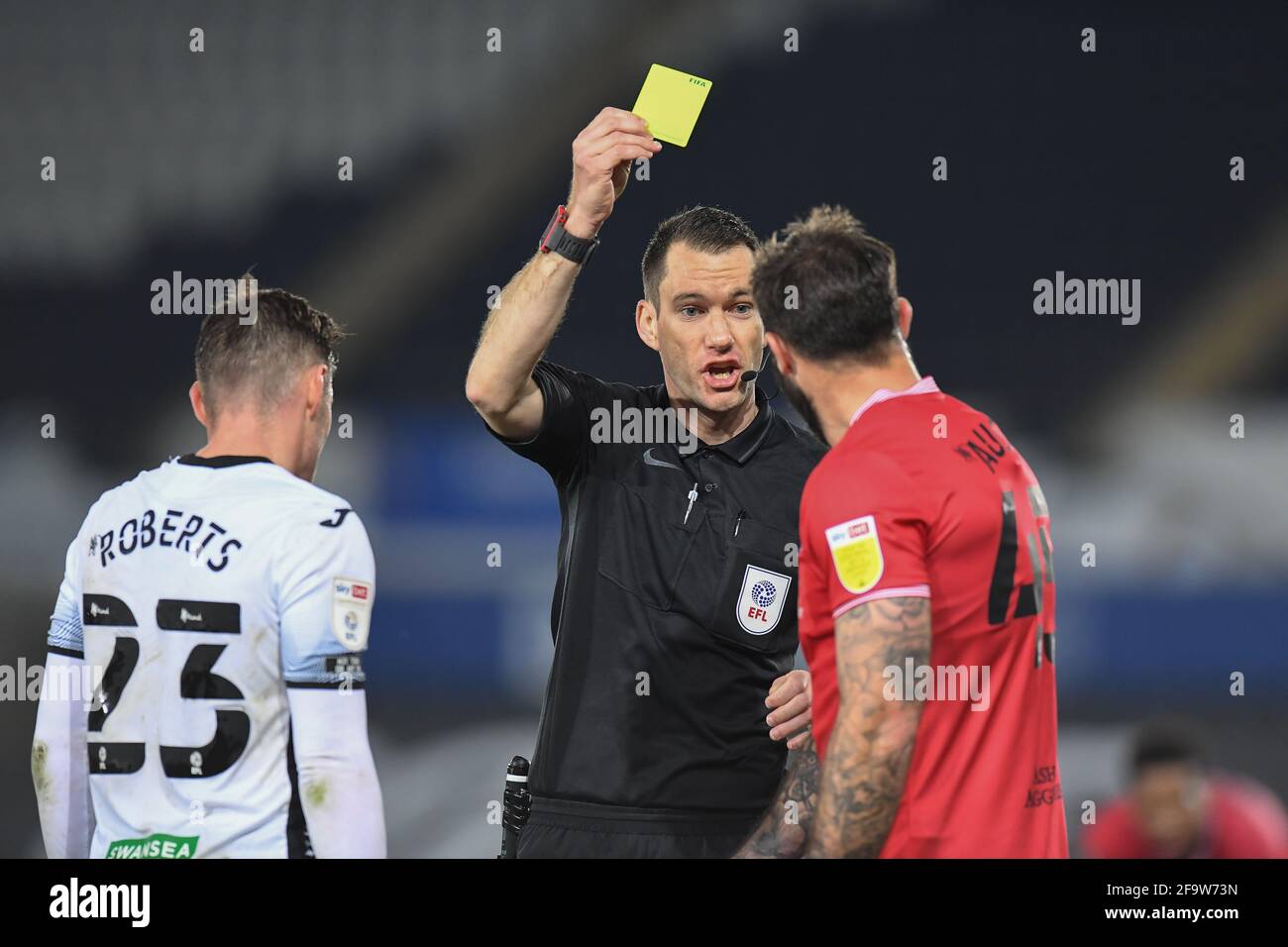 Rangers get yellow card hi-res stock photography and images - Alamy