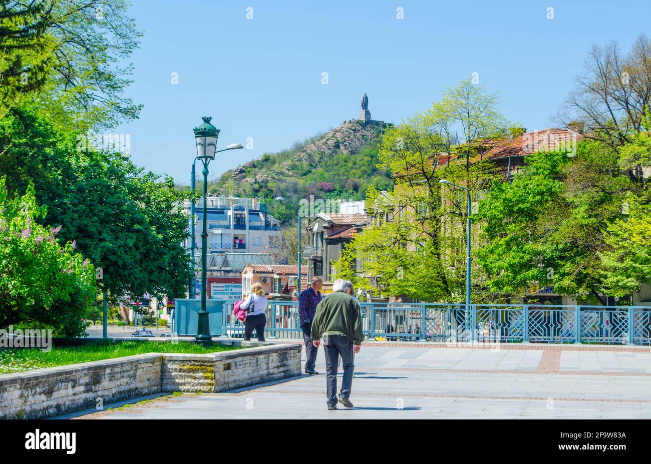 PLOVDIV, BULGARIA, APRIL 7, 2015: bulgarian city plovdiv is famous for ...