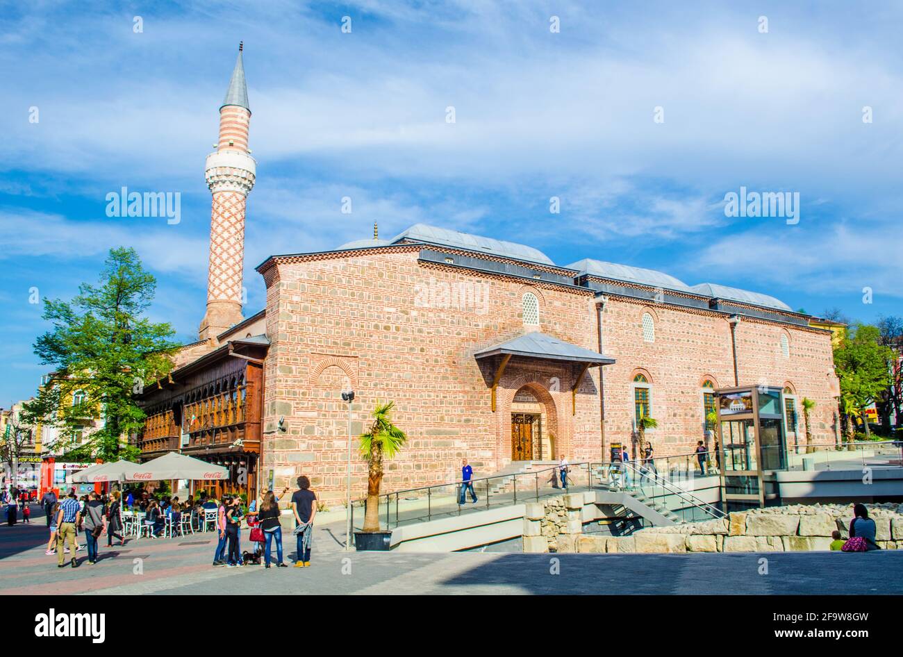 PLOVDIV, BULGARIA, APRIL 7, 2015 - The Djumaya (Ulu) Mosque, a precious ...